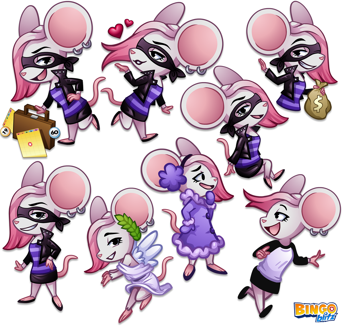 lizzy dawson - bingo blitz // moxie