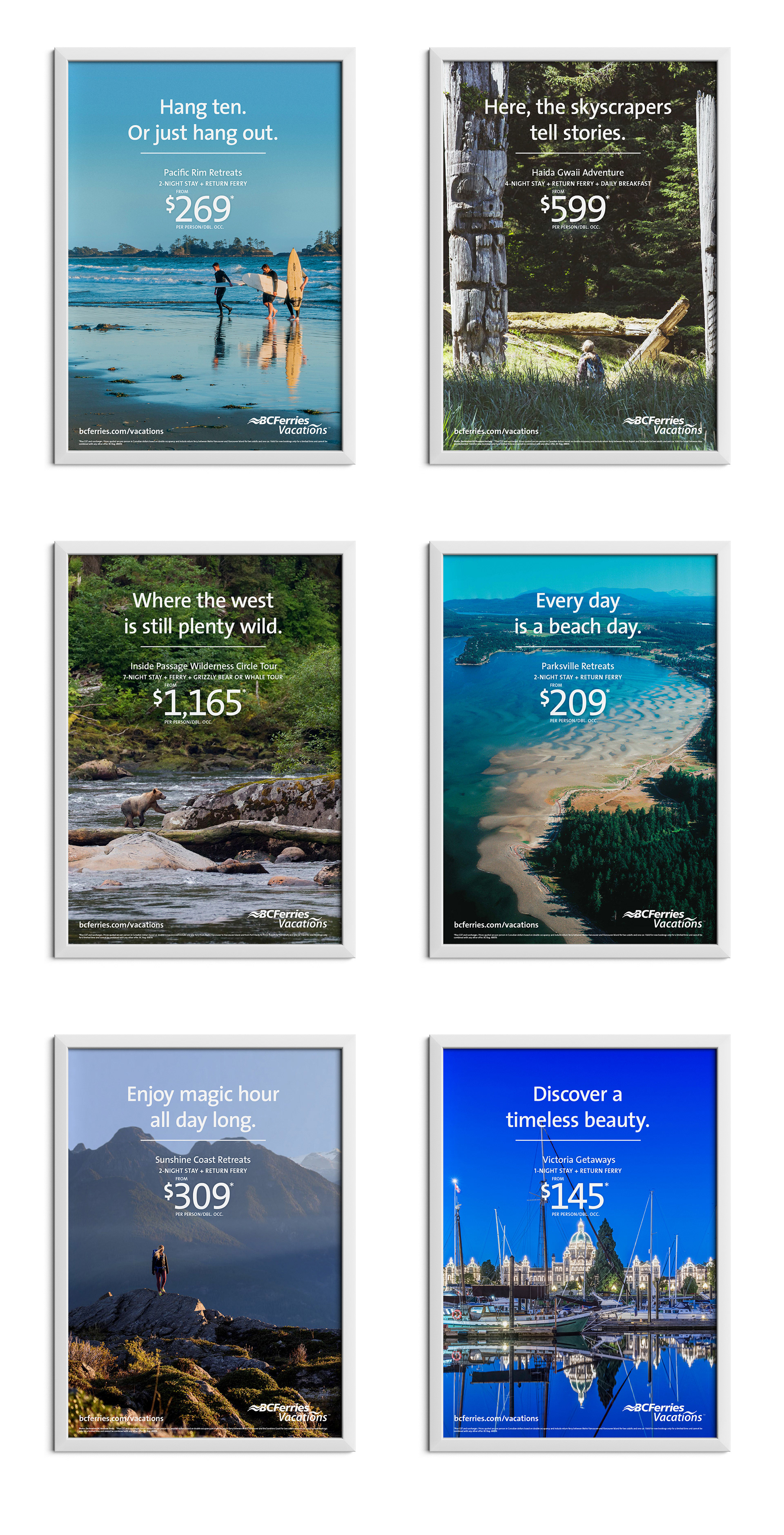 Moy Creative - BC Ferries Posters