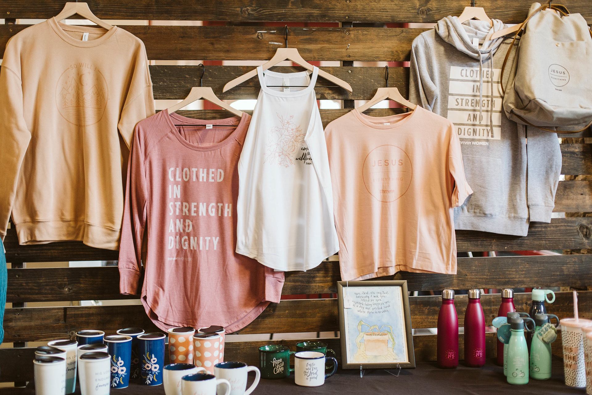erikka hedberg DESIGN - Retreat Merchandise (Thrive)