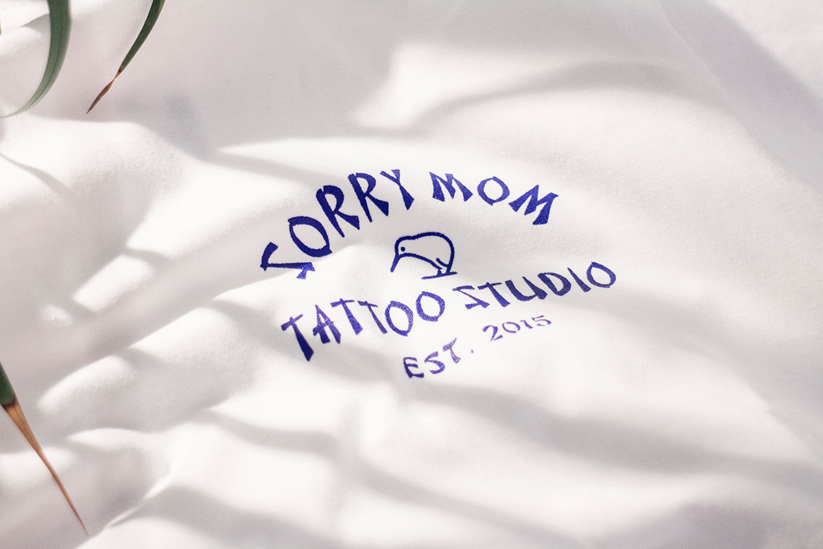 Stefan Stuka Mueckner - Sorry Mom Tattoo Studio Branding