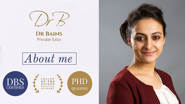 Dr Bains Private Tutor
