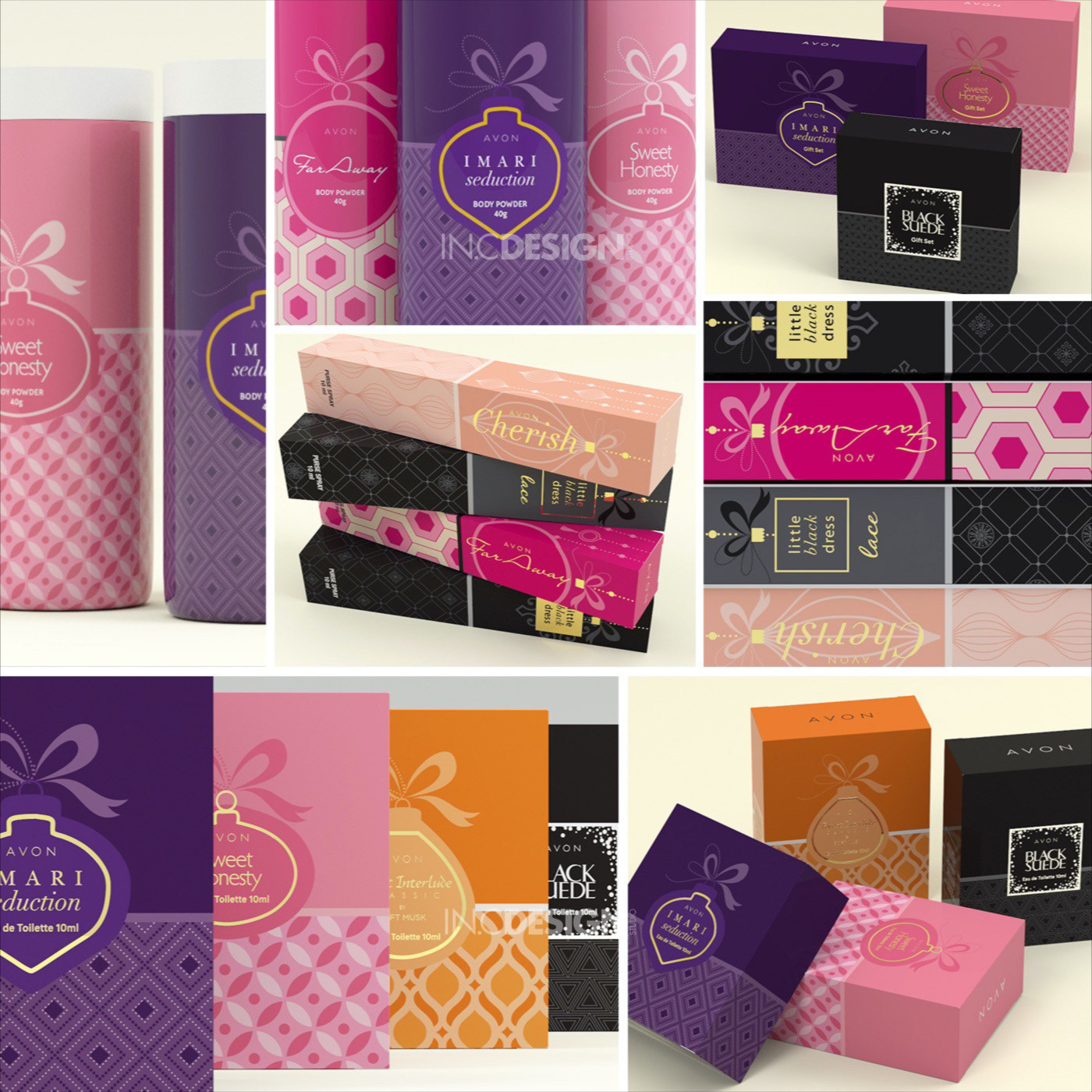 IN.C DESIGN STUDIO - AVON Christmas 2018 Packaging
