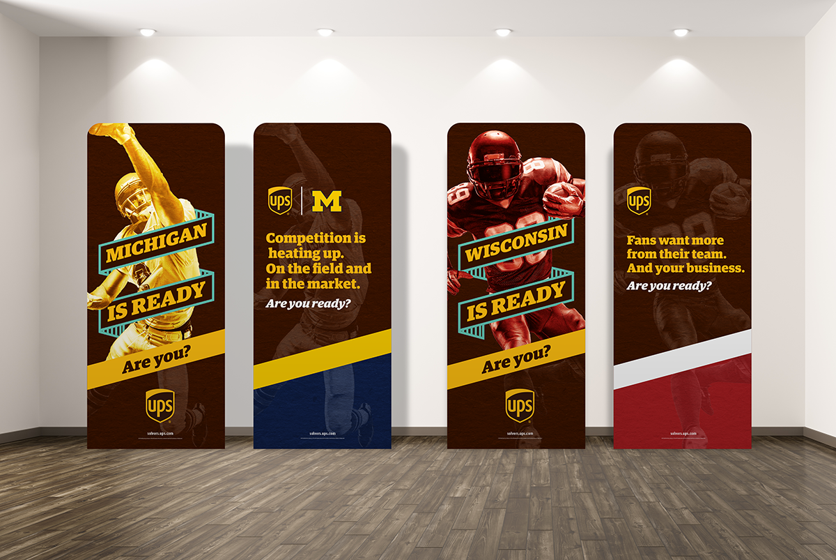 Corey Felter - UPS Hospitality Banners