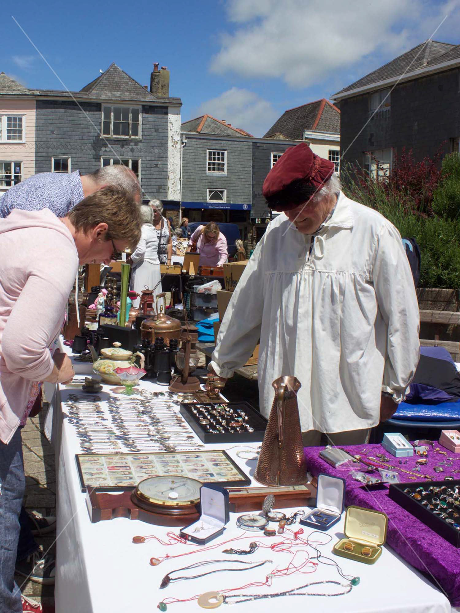 Photos of South Devon - Elizabethan Market