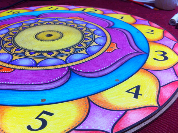 Ricardo Aliaga Román - Mandala Reloj