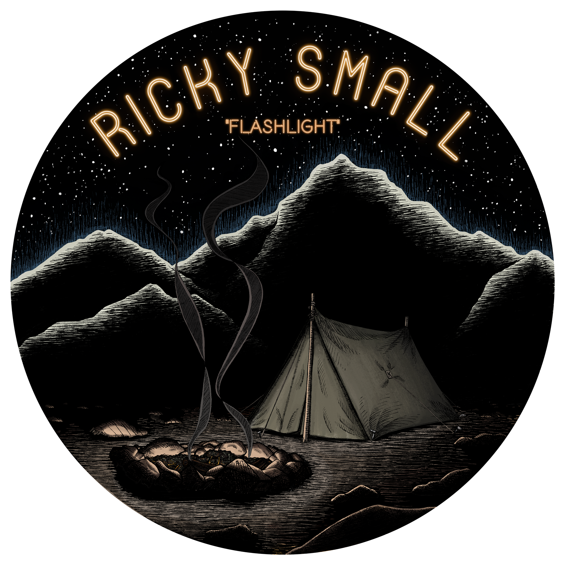 geoff gossett art - "Ricky Small" Animated Logo